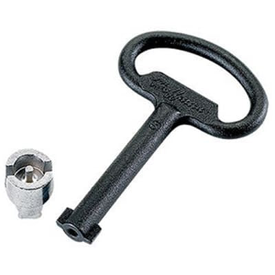 nVent HOFFMAN CLKDBM3 Lock Insert, Double Bit, with Key, Black Textured ...