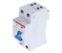 ABB 2 Pole Type AC Residual Current Circuit Breaker, 25A F200, 300mA ...