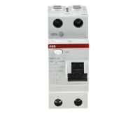 ABB 2 Pole Type AC Residual Current Circuit Breaker, 25A FH200, 30mA ...